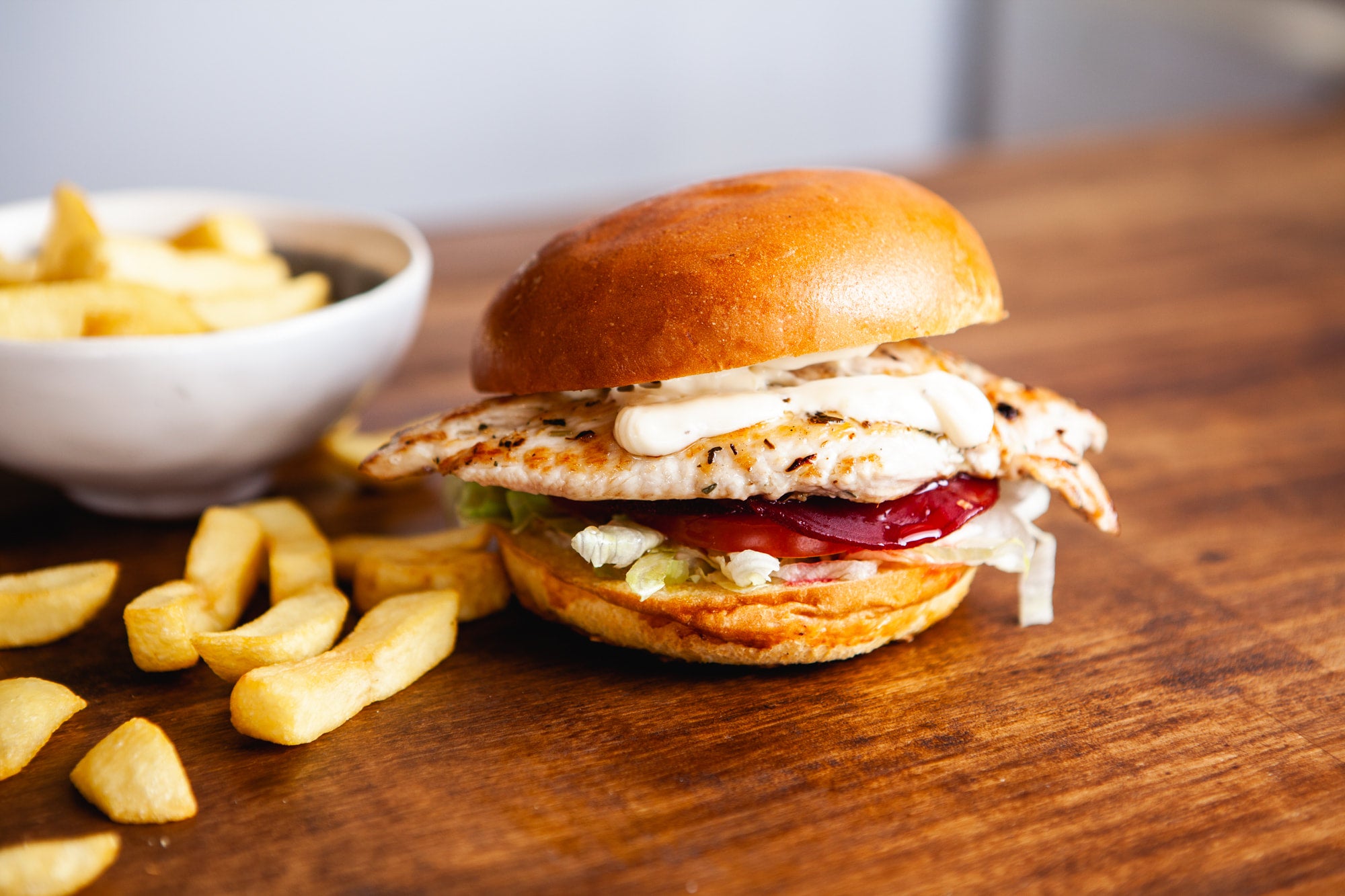 Chicken Burger | Spotted Cod